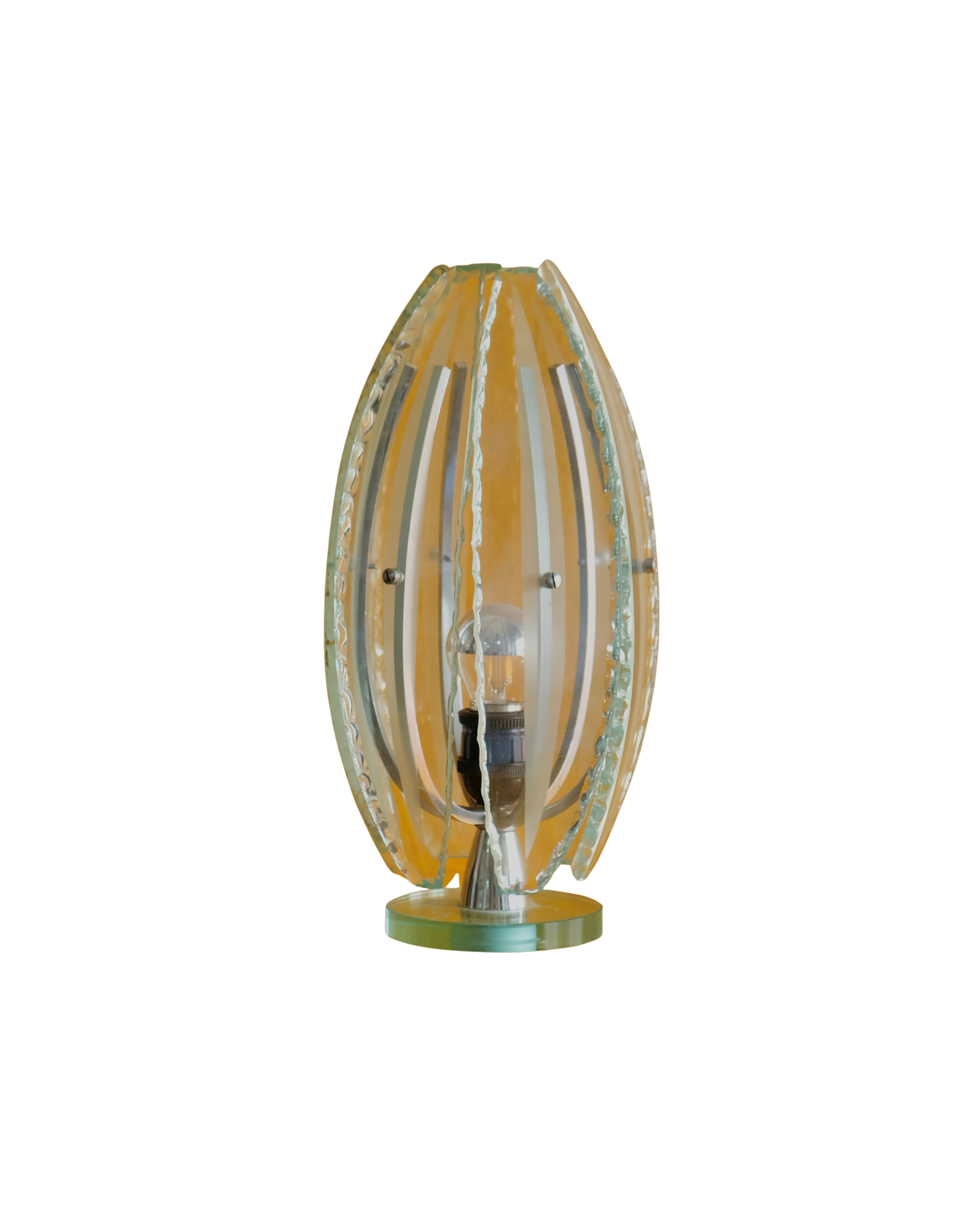 HAND CARVED GLASS CAGE LAMP – Tamsin Johnson